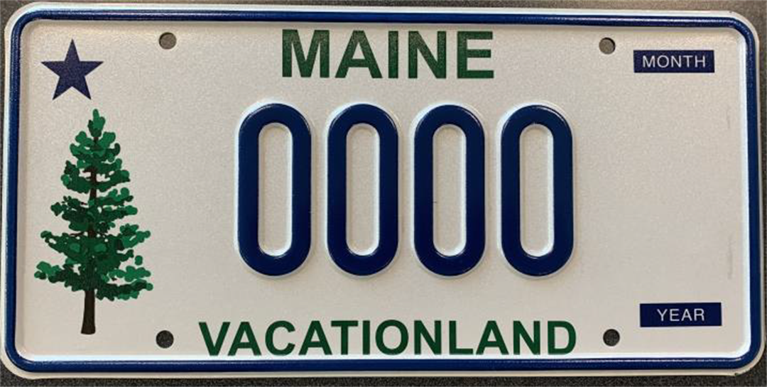 New Pine Tree License Plates - City of Gardiner